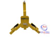 China Heavy Duty Wireless Parking Spot IP54 Tire Clamp Lock for sale