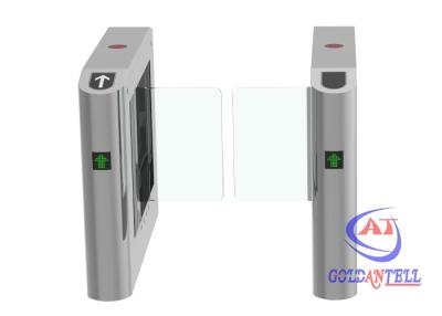 China Access Control 2.2m Swing Barrier Gate Mechanism Half Height Turnstile for sale
