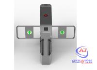 China Access Control RS485 SS304 0.6s Swing Turnstile Barrier for sale