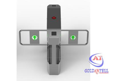 China Access Control RS485 SS304 0.6s Swing Turnstile Barrier for sale
