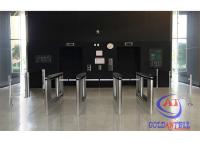 China Led LOGO Anti Climbing Swing Barrier Gate Double Channel With CE Certificated for sale