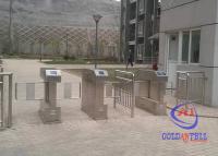 China SUS316 Stand Swing Barrier Gate With Time Attendance Anti Collision Function for sale