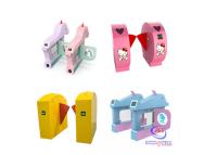 China School Kindergarten Swing Barrier Gate bi directional turnstile RFID Card for sale