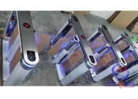 China Bi Direction High Speed Turnstile Security Gates 24V DC Brushless Motor For Gyms for sale