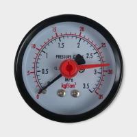 China 50mm Bourdon Type Pressure Gauge 3.5MPa With Memory Pointer for sale