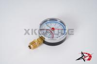 China Temperature & Pressure Gauge 63mm 12 Bar 120°C HVAC Boiler Combined Gauge for sale