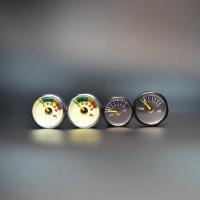 China Y25 Series Mini Pressure Gauge 19mm / 22mm / 25mm Small Mechanical Pressure Gauge OEM for sale