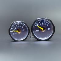 China Y25 Series Mini Pressure Gauge 19mm / 22mm / 25mm Small Mechanical Pressure Gauge OEM for sale