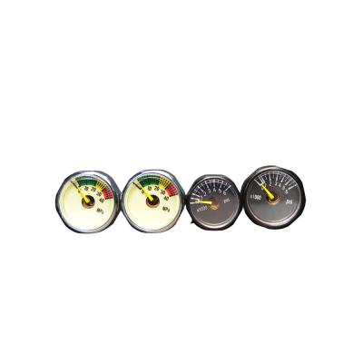 China Y25 Series Mini Pressure Gauge 19mm / 22mm / 25mm Small Mechanical Pressure Gauge OEM for sale