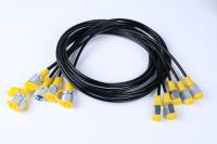 China Durable Precision Hydraulic Pressure Gauge Test Kit Containing 5 Pressure Gauges / 24 Fittings for sale