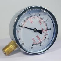 China 304 Stainless Steel Utility Pressure Gauge YN100 Series Radial General Pressure Gauge for sale