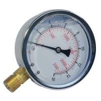 China 304 Stainless Steel Utility Pressure Gauge YN100 Series Radial General Pressure Gauge for sale