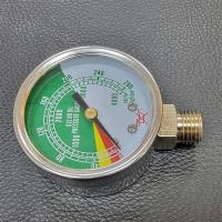 China YO50 Oxygen Pressure Gauge Types 50mm Brass EN837 Welding Gas Cylinder Pressure Manometer for sale