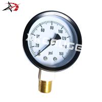 China 0-160 Psi General Purpose Dry Pressure Gauge Stainless Steel Mechanical Pressure Monitoring Instrument for sale