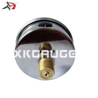 China Back Mount Liquid Filled Hydraulic Pressure Gauge 0-400 Bar 5800 PSI for Industrial Equipment Monitoring for sale