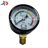 China 60mm General Pressure Gauge 0-25 MPa 250KG/CM2 Brass Thread Mechanical Industrial Pressure Gauge for sale