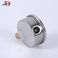China Air Compressor Liquid Filled Air Pressure Gauge 16MPa 230PSI Radial Mount for Pneumatic System Measurement for sale