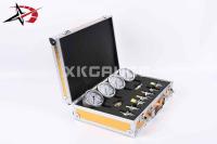 China Hydraulic Equipment High Pressure Testing Kits With 4 Pressure Gauges / 9 Fittings for sale