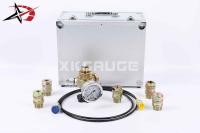 China OEM ODM Pressure Testing Kits With 1 Pressure Gauge / 6 Adapter Fittings / 1 Inflation Valve for sale