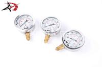China Black Hydraulic Pressure Testing Tool Kit With 3 Pressure Gauges And 11 Fittings for sale