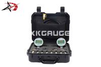 China Precision Excavator Digital Hydraulic Pressure Test Kit With 2 Digital Gauges / 12 Fittings for sale