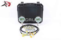 China Precision Excavator Digital Hydraulic Pressure Test Kit With 2 Digital Gauges / 12 Fittings for sale
