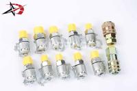 China Precision Excavator Digital Hydraulic Pressure Test Kit With 2 Digital Gauges / 12 Fittings for sale