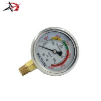 China 0-400kg/cm² 0-6000PSI High Pressure Grease Pump Gauge Radial Mounting for sale