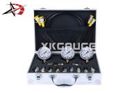China Industrial Pressure Testing Kits Portable With 3 Pressure Gauges / 11 Fittings for sale