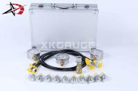 China Industrial Pressure Testing Kits Portable With 3 Pressure Gauges / 11 Fittings for sale
