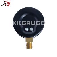 China Bottom Connection Thermo Pressure Gauge 0-10 Bar 0-120℃ Temperature Pressure Gauge OEM ODM for sale
