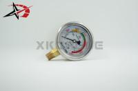 China Radial 304 Stainless Steel Glycerin-Filled Pressure Gauge, 63 mm Dial, 1/4