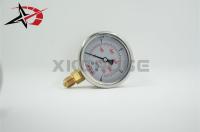 China Radial SS304 Glycerin Filled Pressure Gauge 63mm 0–160 Bar / 0–2300 Psi for sale