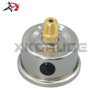 China 40mm Axial Liquid Filled Pressure Gauge 0-25 MPa Class 1.5 3500 PSI High Pressure Monitoring Gauge for sale