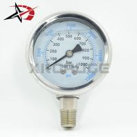 China Radial All Stainless Steel Pressure Gauge 63mm 0–1000 Bar 15000 Psi for sale