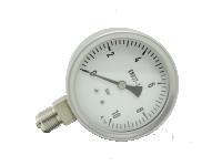 China 0-10 bar Radial Pressure Gauge EN837-1 Standard  Class 1.0 High Accuracy Pressure Gauge for sale