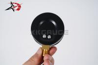 China Radial Thermometer Pressure Gauge 63mm Dial 1/4