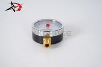 China Radial Thermometer Pressure Gauge 63mm Dial 1/4
