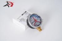 China Radial Thermometer Pressure Gauge 63mm Dial 1/4