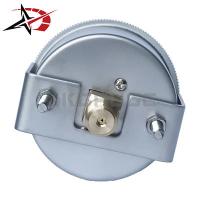 China 2.5 Inch Capsule Pressure Gauge 63mm Brass Wetted U Clamp Pressure Gauge for sale
