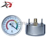 China 2.5 Inch Capsule Pressure Gauge 63mm Brass Wetted U Clamp Pressure Gauge for sale