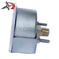 China 2.5 Inch Capsule Pressure Gauge 63mm Brass Wetted U Clamp Pressure Gauge for sale