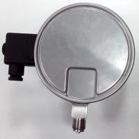 China 1 MPa Bottom Mount Pressure Gauge 150mm Glass Pressure Gauge Stainless Steel for sale