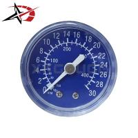China SS316 Bourdon Tube Pressure Gauge , Axial Pressure Gauge 40mm EN 837-1 With Plastic Case for sale