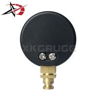 China 30 ATM Radial Pressure Gauge EN 837-1 Brass Connection Medical Manometer for sale