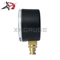 China 30 ATM Radial Pressure Gauge EN 837-1 Brass Connection Medical Manometer for sale