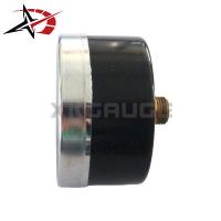 China 40mm Medical Pressure Gauge 25 Psi Acrylic Lens Brass Socket For Anesthesia Equipment for sale