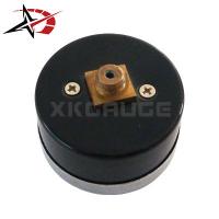 China 40mm Medical Pressure Gauge 25 Psi Acrylic Lens Brass Socket For Anesthesia Equipment for sale