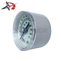 China Axial Direction Mount Hygienic Pressure Gauge 30 ATM Luminous Inflation Syringe Manometer for sale