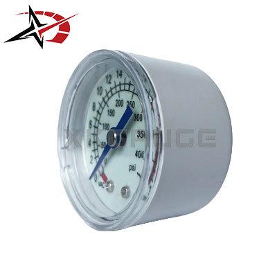China Axial Direction Mount Hygienic Pressure Gauge 30 ATM Luminous Inflation Syringe Manometer for sale